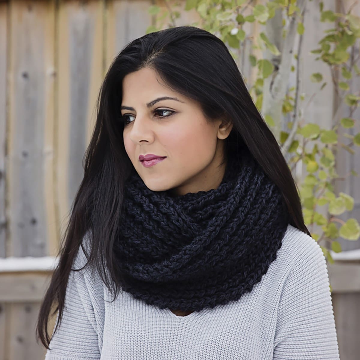 The Ultimate Chunky Knit Scarf Pattern - Leelee Knits