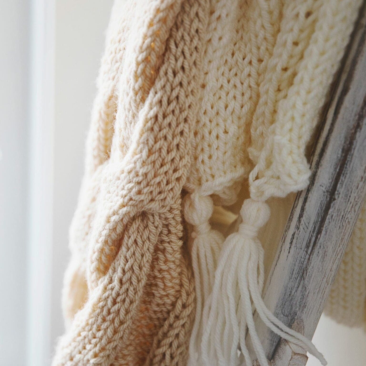 Cool Cables - Free Knit Throw Blanket Pattern - Leelee Knits