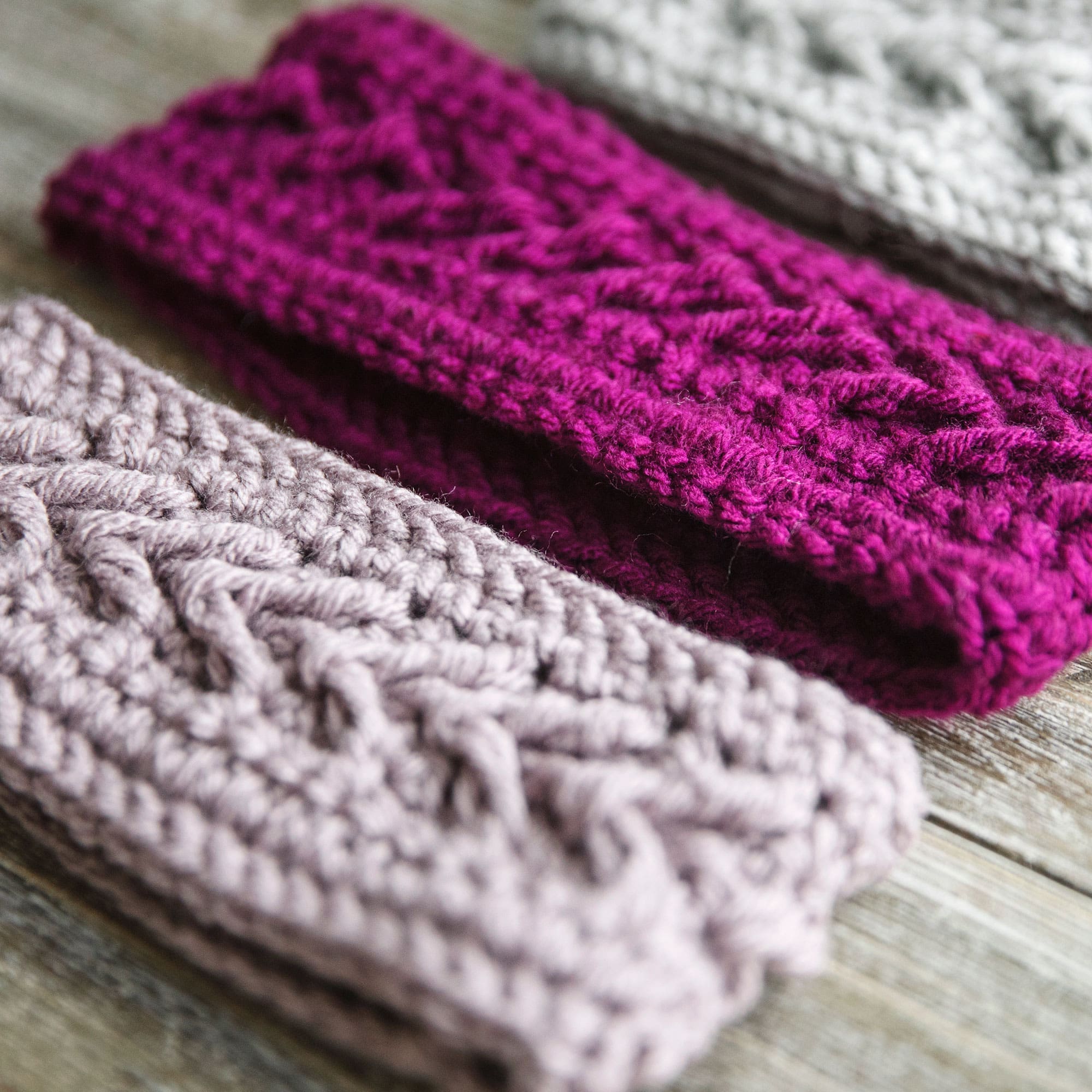 Winter Headband Crochet Pattern 1 Leelee Knits