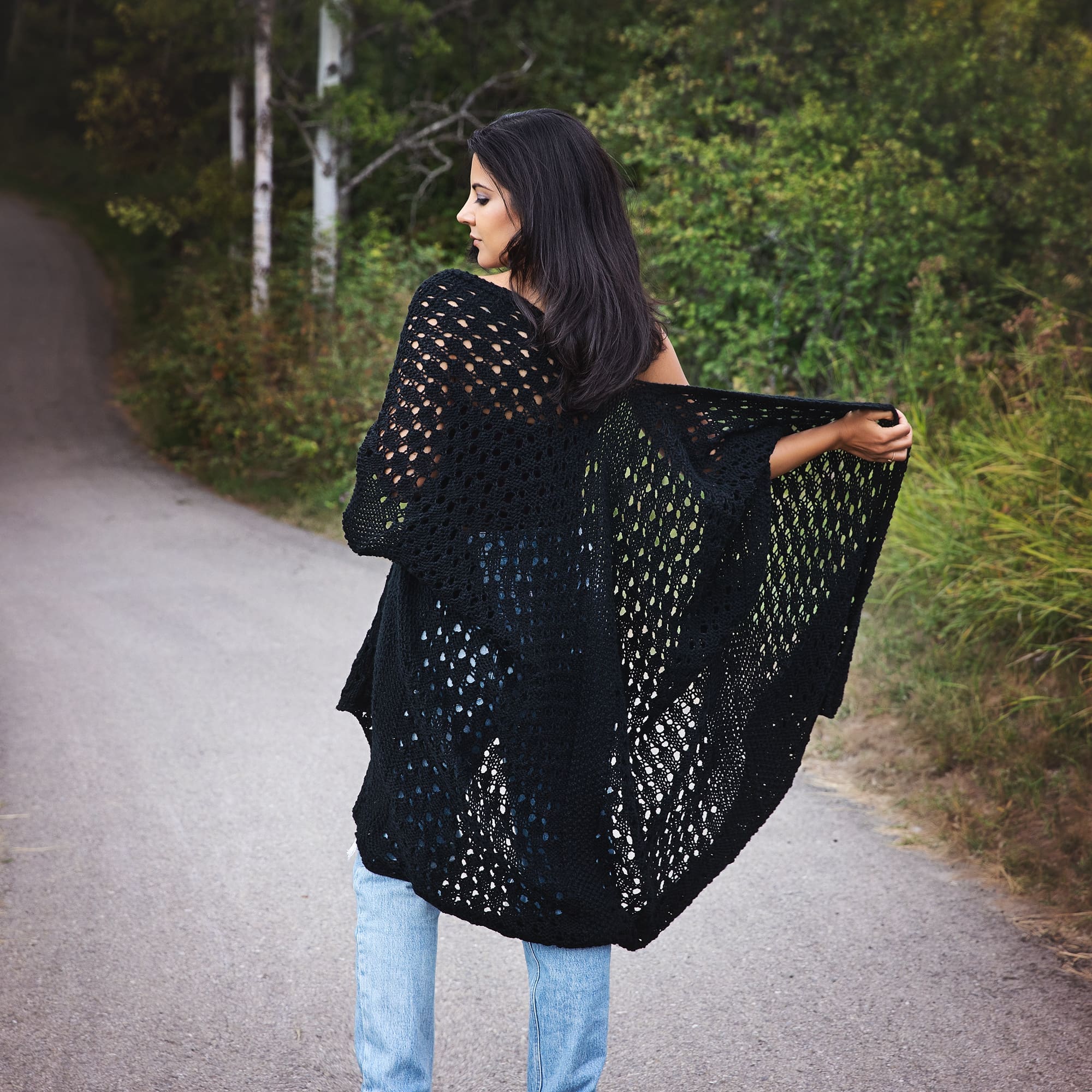 Long Cardigan Knitting Pattern - Leelee Knits
