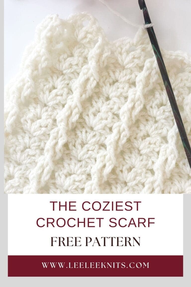 Cozy Crochet Scarf - Free Pattern - Leelee Knits