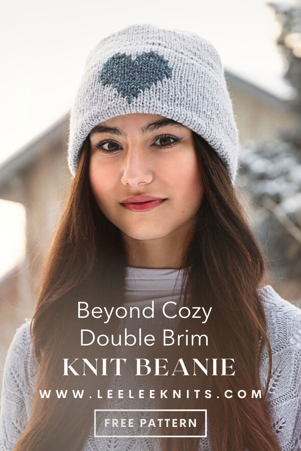 Beyond-Cozy-Double-Brimmed-Beanie-Knitting-Pattern - Leelee Knits