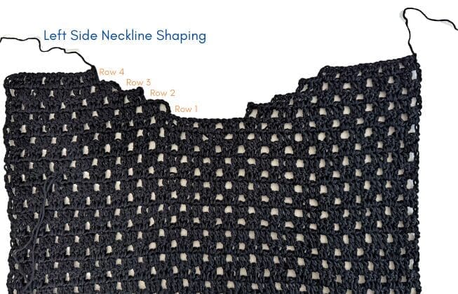 Crochet Mesh Top Pattern - Leelee Knits