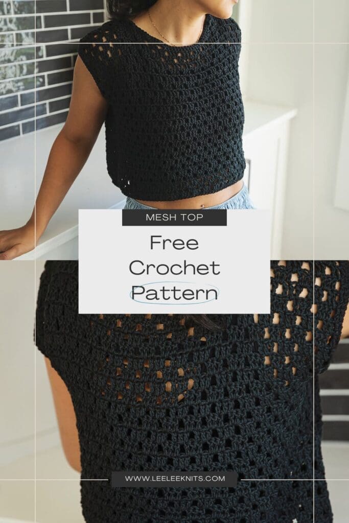 Crochet Mesh Top Pattern Leelee Knits Crochet Mesh Top Pattern Leelee Knits