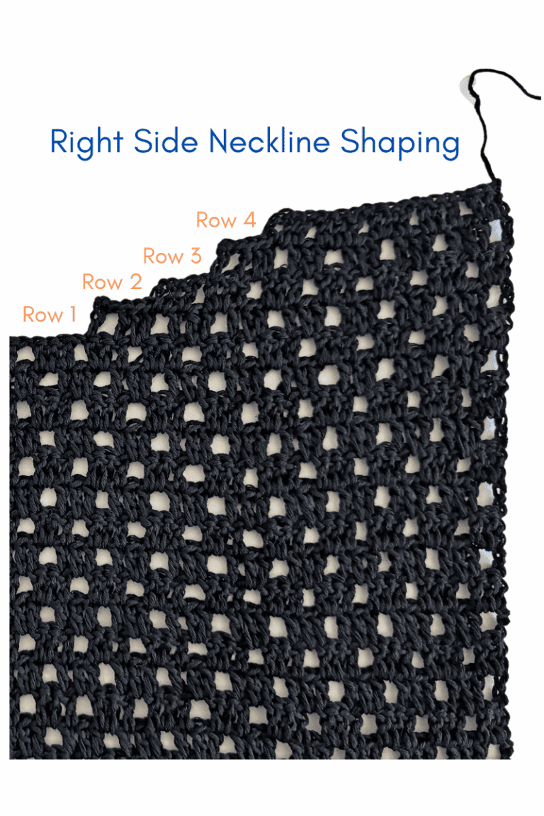 Crochet Mesh Top Pattern - Leelee Knits