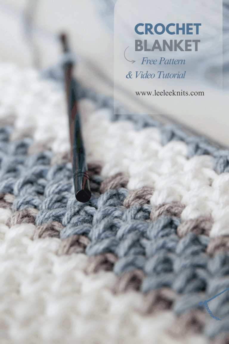 Elizabeth Stitch Crochet Blanket Pattern - Leelee Knits