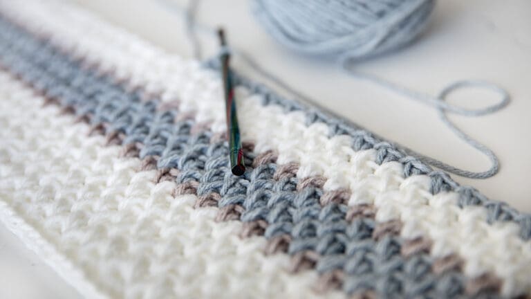 Elizabeth Stitch Crochet Blanket Pattern - Leelee Knits